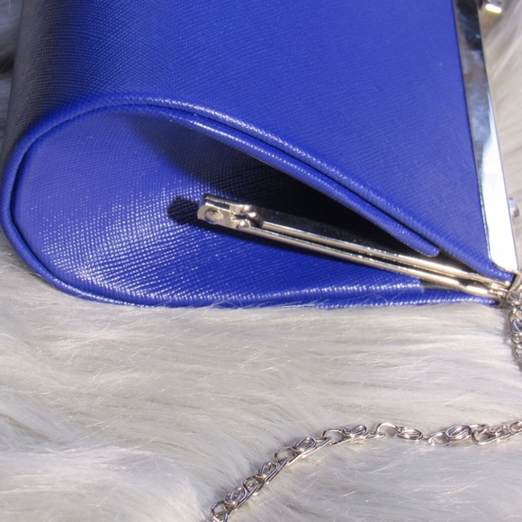 Bags | Royal Blue Mini Clutch Purse | Poshmark